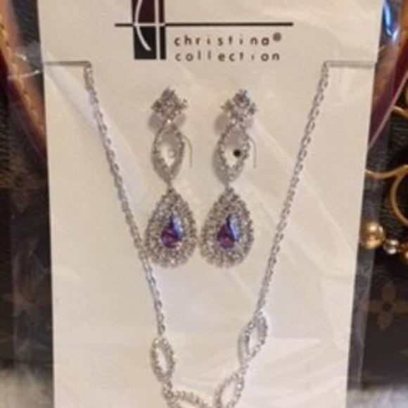 Chirstina Colections | Jewelry | Christina Collection Purple ...